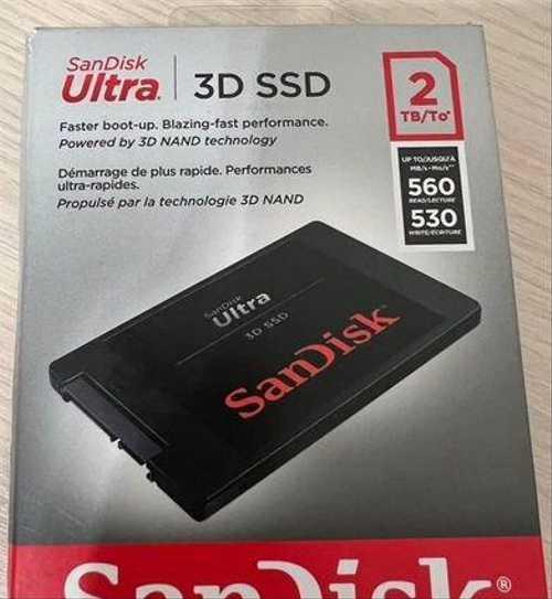SSD SanDisk Ultra 3D 2TB