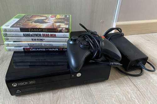 Xbox 360E + диски