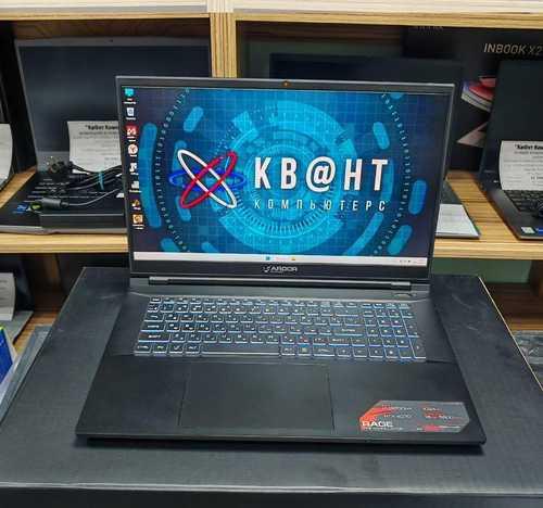 17.3" ARDOR GAMING RAGE X17-I7ND311, Core i7, RAM 32ГБ, 512 ГБ, GeForce RTX 4070 8 ГБ