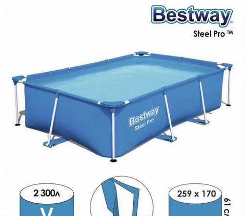 Бассейн каркасный Steel Pro 56403 Bestway