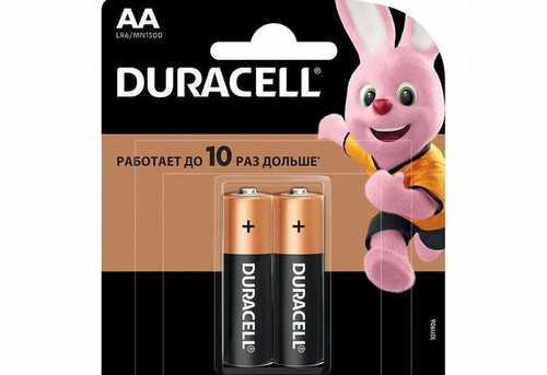 Батарейка щелочная Duracell LR6 (AA) 1.5В блистер