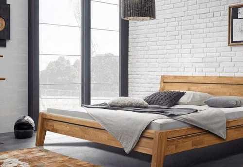 Кровать 120 в современном стиле Бриони массив