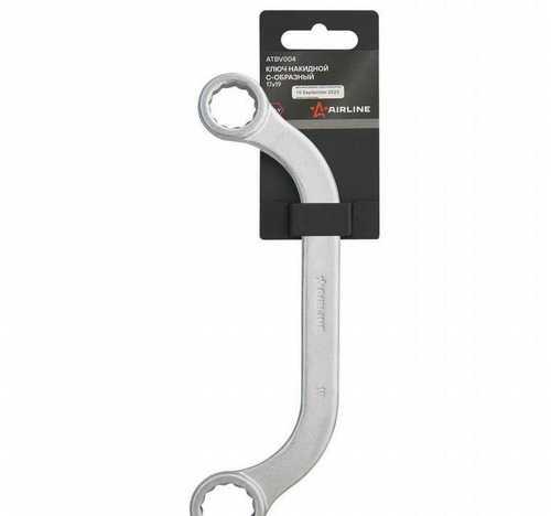 Ключ накидной С-образный 17х19 пласт. подвес PRO (atbv004)