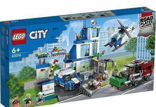 Lego City Полицейский участок 60316