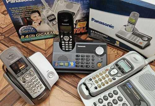 Радиотелефоны Panasonic 3 штуки