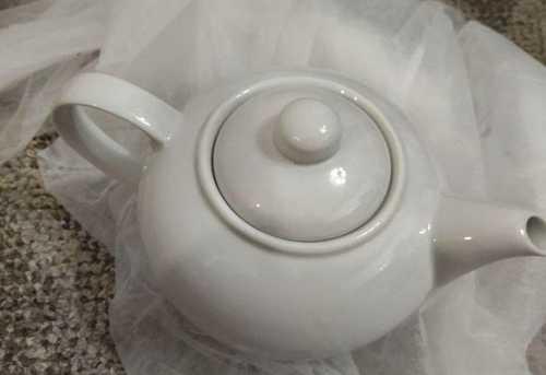 Заварочный чайник фарфоровый Икеа 750 мл