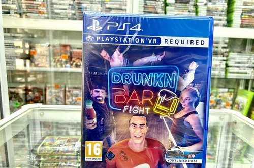 Drunkin Bar Fight VR игра для PS 4 Новый
