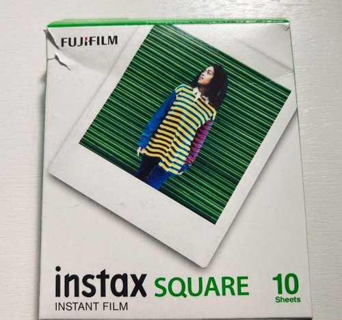 Картриджи Instax square