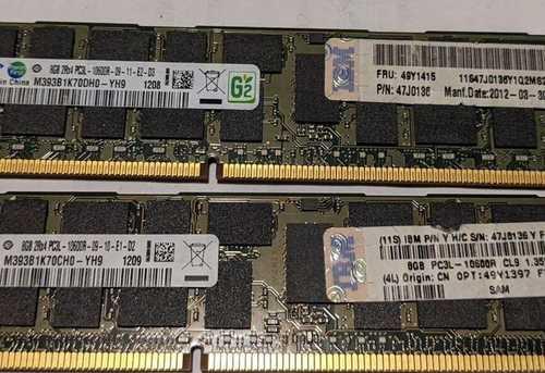Серверная память ddr3 16Gb PC3L 10600R