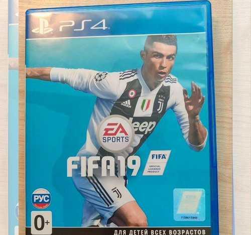 FIFA 19 ps4 диск