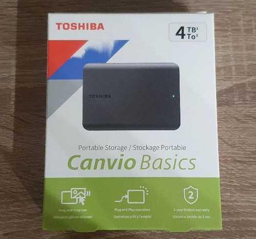 Внешний жесткий диск HDD Toshiba 4 TB