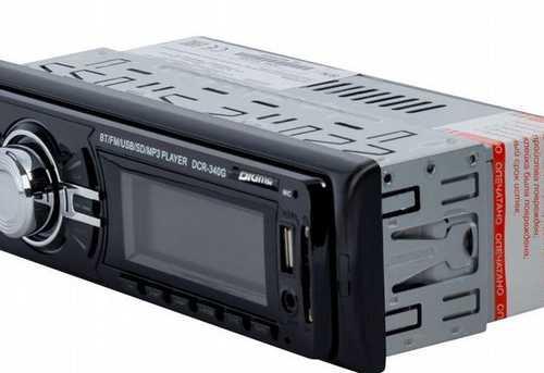 Автомагнитола Digma DCR-340G 1DIN 4x45Вт