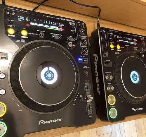 Pioneer cdj 1000 mk 3 2шт