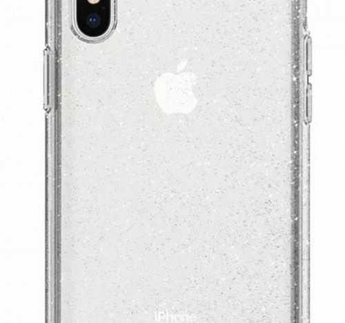 Чехол Spigen Liquid Crystal Glitter для iPhone X