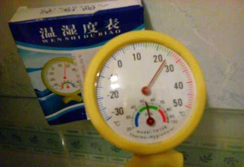 Портативный гигрометр + термометр