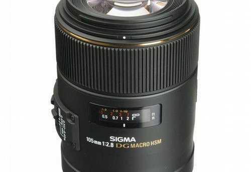 Объектив Sigma AF 105mm f/2.8 HSM Macro Canon EF