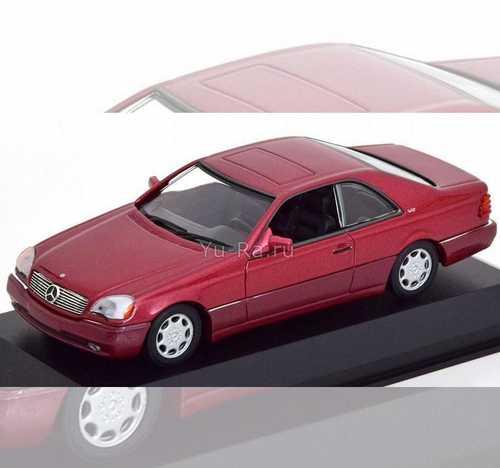 Mercedes-Benz 600 SEC 1992 Minichamps 1:43 Yu-Ra