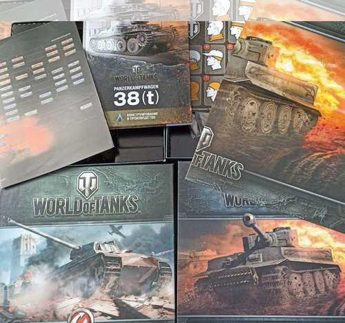 Два подарочных набора игры World of tanks 2015 г