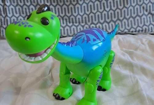 Динозавр игрушка светится, ходит, рычит