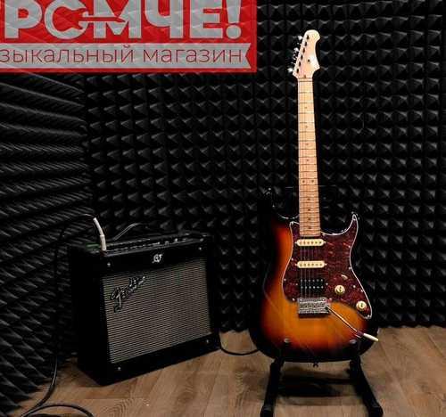 Электрогитара Jet Js400 SunBurst Stratocaster