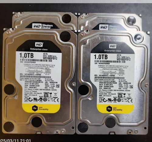 Жесткий диск 1 тб Western Digital WD Re