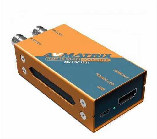 Мини-конвертер avmatrix Mini SC1221 hdmi в 3G-SDI