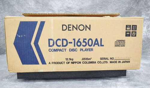 Cd проигрыватель denon dcd 1650al