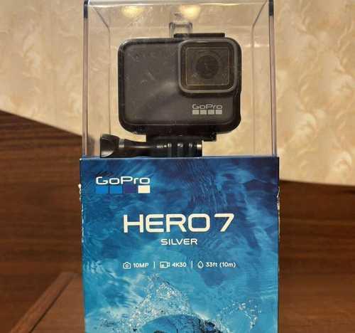 Экшн камера gopro hero 7 silver