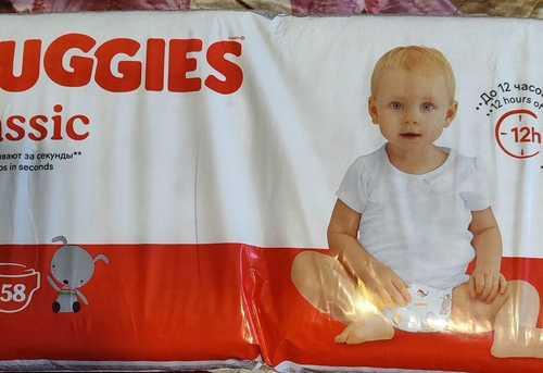 Подгузники huggies р.5