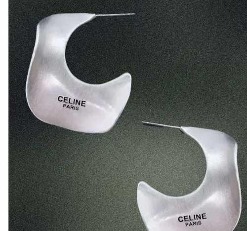 Серьги celine