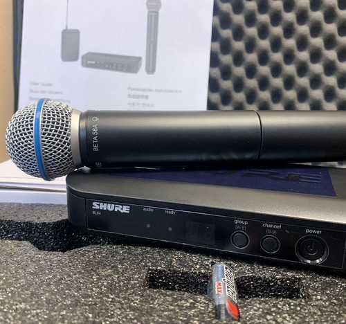 Радиосистема shure BLX24E/B58 M17.Новая.Оригинал