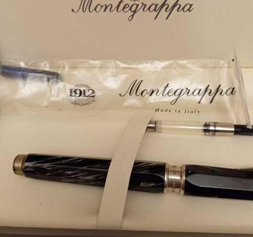 Перьевая ручка montegrappa с сертификатом