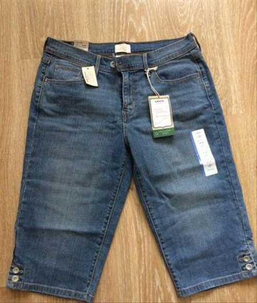 Бриджи шорты джинсовые Levis, новые