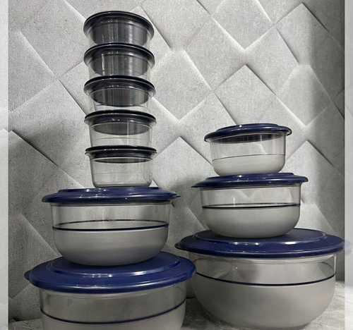 Набор мисок tupperware 10 шт