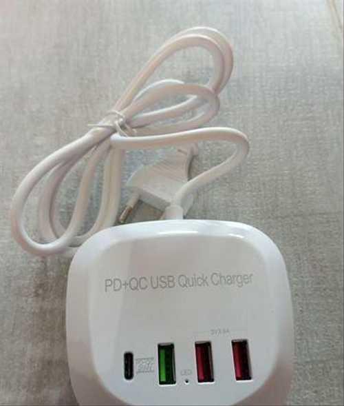 USB адаптер для быстрого заряда