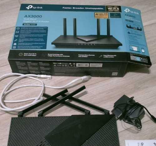 Wifi роутер tp link archer ax55