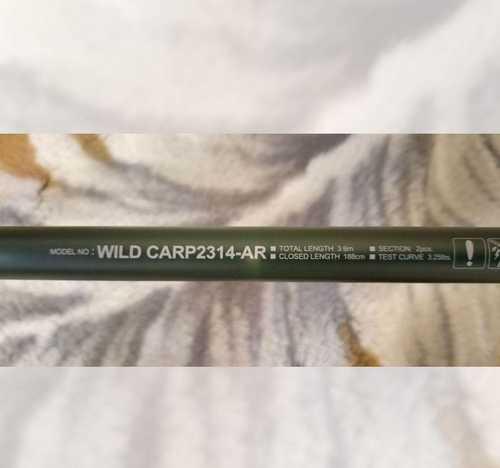 Удилище карповое Daiwa Wild Carp