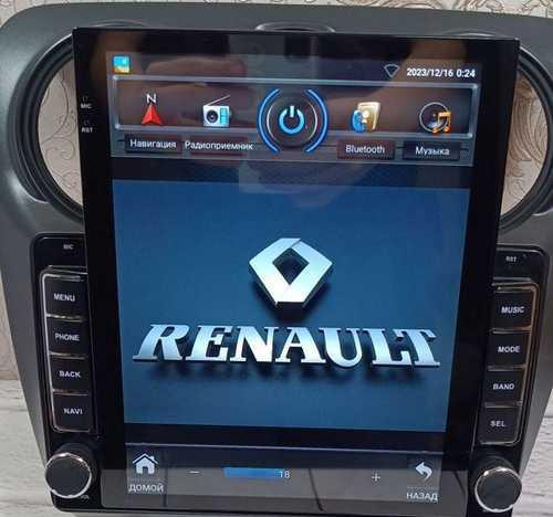 Магнитола Renault Dokker Tesla android новая