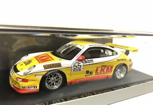 Модель Porsche 911 GT3 Cup (997) 1/43 Spark