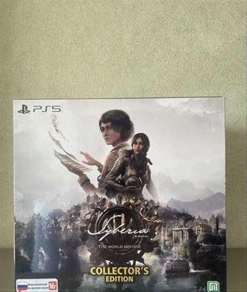 Syberia the world before ps5 collector's edition