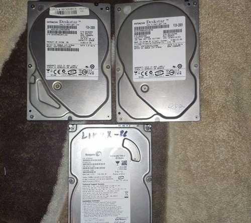 Hdd 3.5 SATA 250gb, 320Gb. 80Gb Seagate, Hitachi