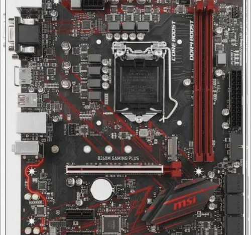 Плата MSI B360M gaming plus