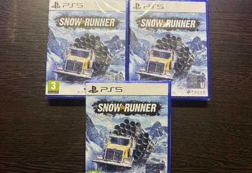 SnowRunner ps5 диск новый