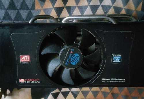 Видеокарта Radeon HD 4870 Sapphire