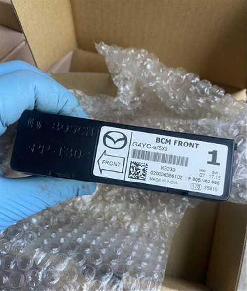 Блок управления кузова mazda 3 BM 2013- новый ориг