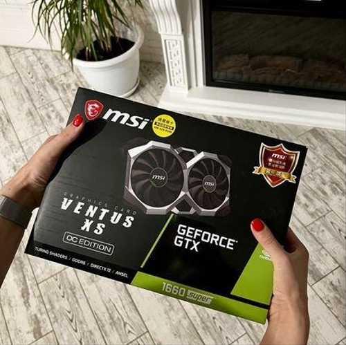Новая Видеокарта MSI GTX 1660 super ventus OC 6GB