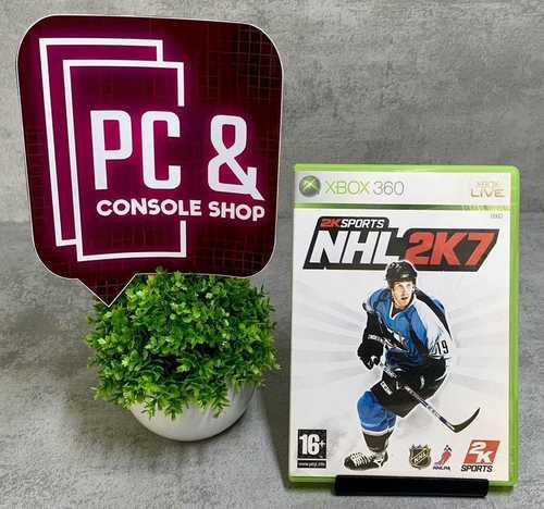 NHL 2K7 (Xbox 360, английская версия ) б/у