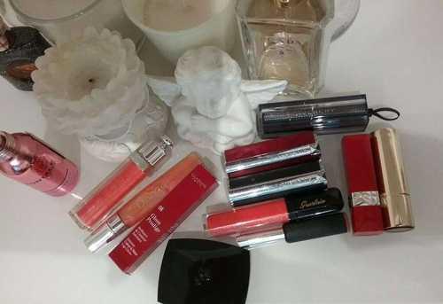 Помады /блески / dior, givenchy, clarins