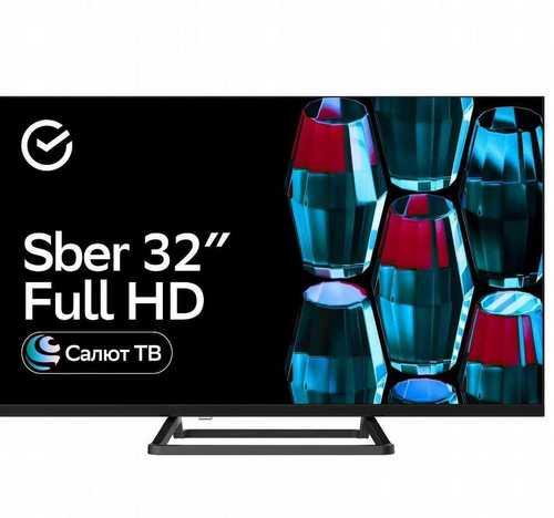 Новый Телевизор Sber SDX-32F2137 32” (81см)