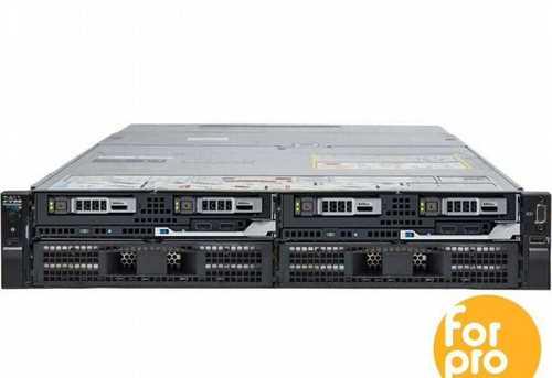 Сервер dell FX2S 2xFC630 4xE5-2667v3 1024GB, H730